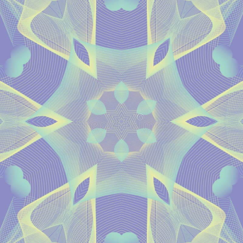 The Flower Hexagonal Pastel Stock Illustration - Illustration of purple ...