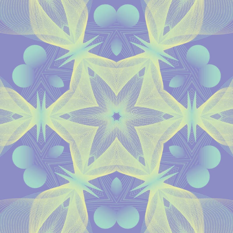 The Flower Hexagonal Pastel Stock Illustration - Illustration of ...