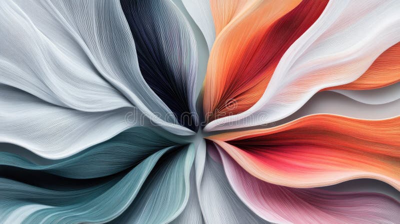 Flower Human Collage Elements Creating a Harmonious Artistic ...