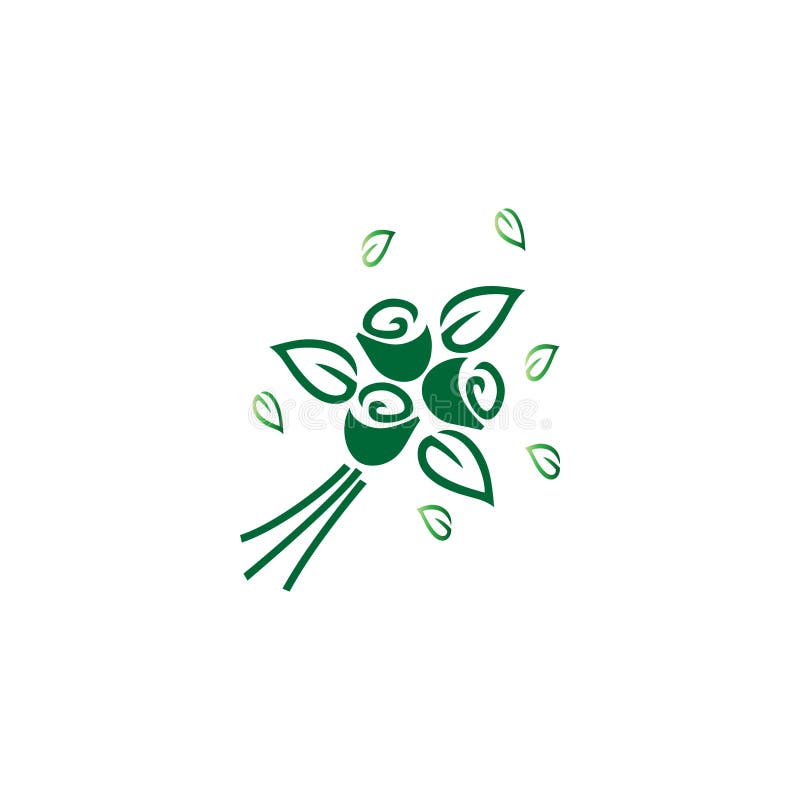 Flower Icon Color Illustration Vector Design Stock Vector ...