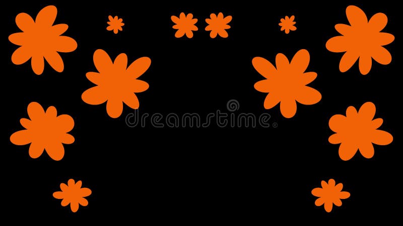 Flower Icon Loop Animation Video Transparent Background with Alpha ...