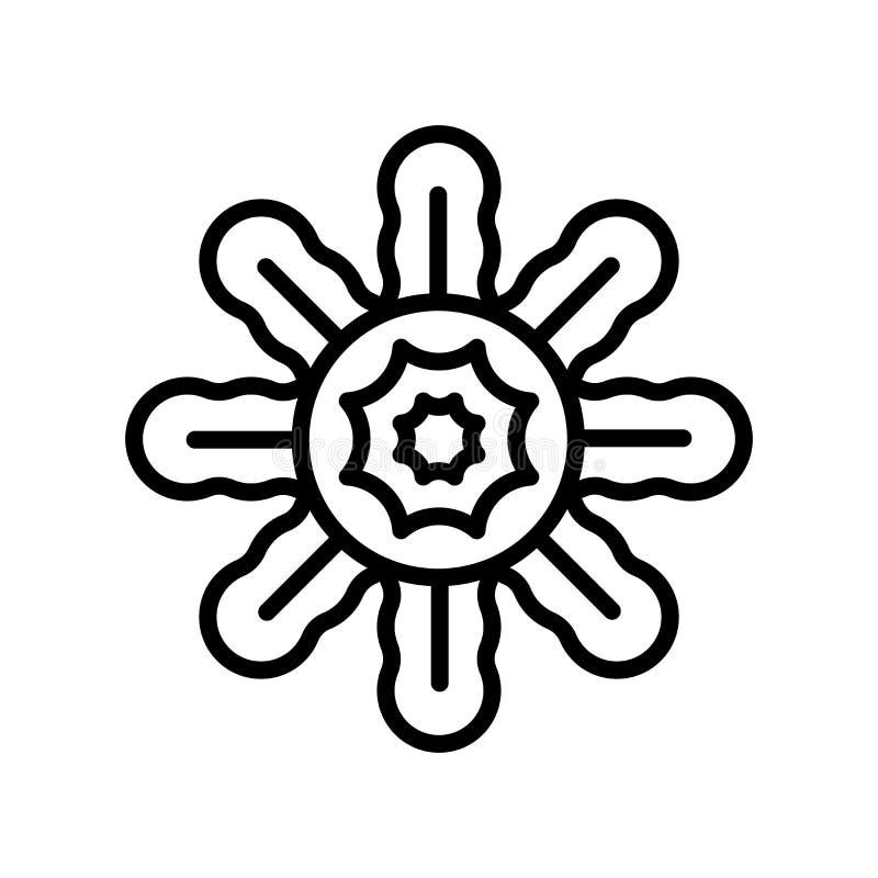 Flower Icon Vector Isolated on White Background, Flower Sign , L Stock ...