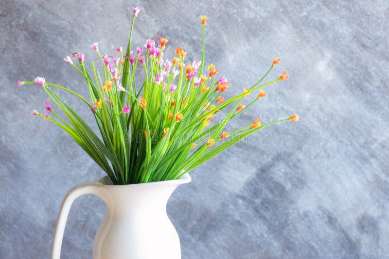 Flower in jug stock image. Image of floral, bouquet, copyspace - 88684461