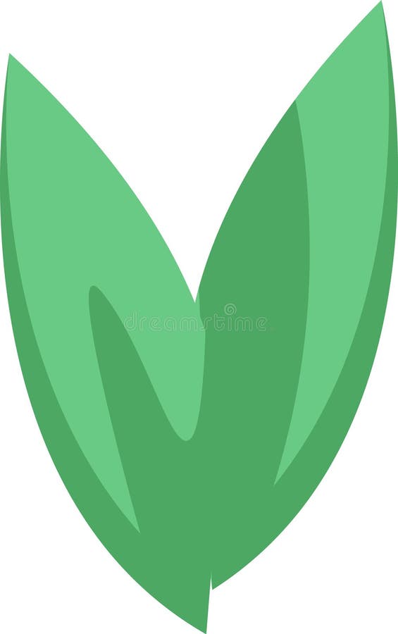 Flower Leaves Icon stock vector. Illustration of simple - 356043396