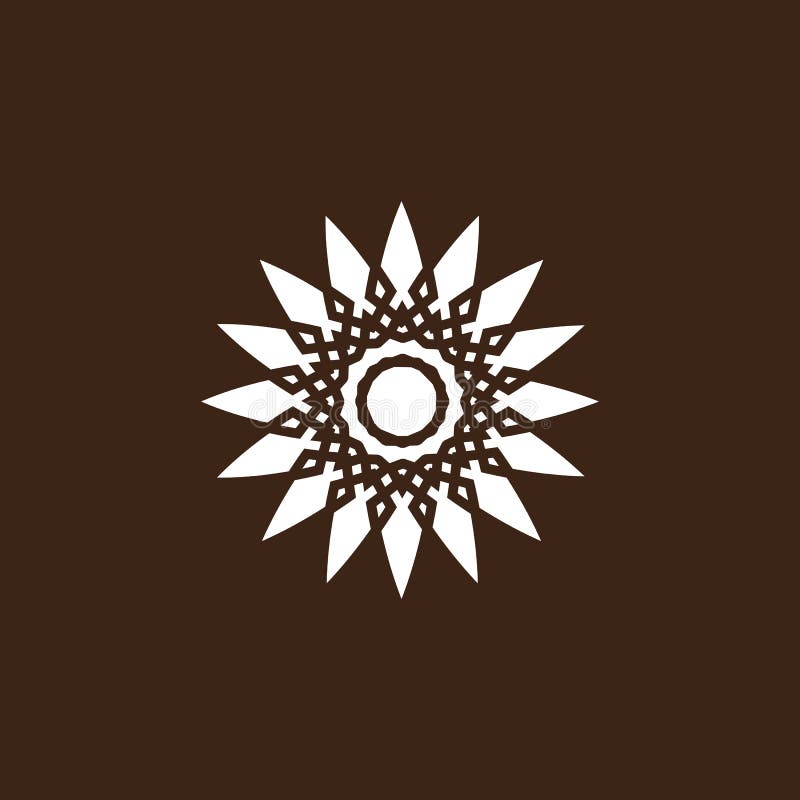 Flower of Life Design Vector Illustration Template Stock Vector ...