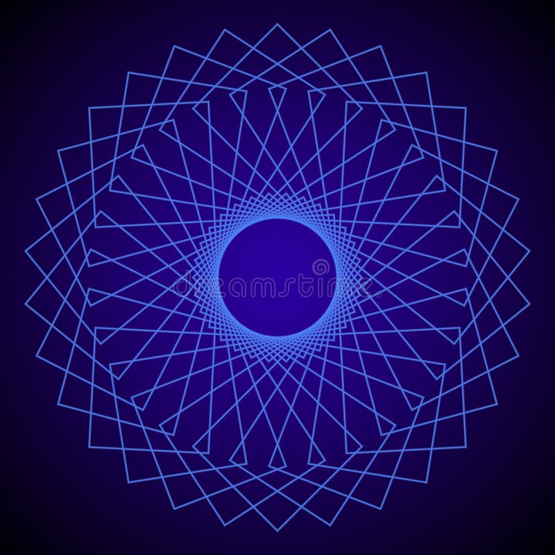 Sacred Geometry Pattern Seamless Stock Vector - Illustration of sacred ...