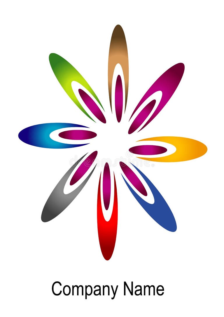 Seven Petal Flower Stock Illustrations – 400 Seven Petal Flower Stock ...