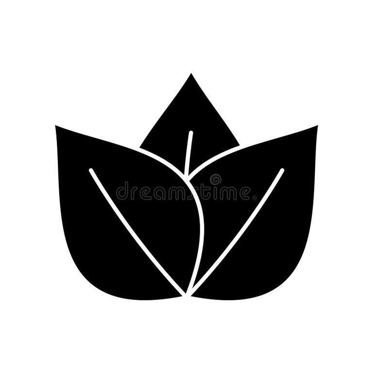 Flower, Lotus Glyph Style Vector Icon Which Can Easily Modify or Edit ...