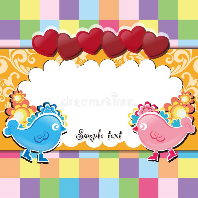 Flower of love sample text stock vector. Illustration of infatuation ...