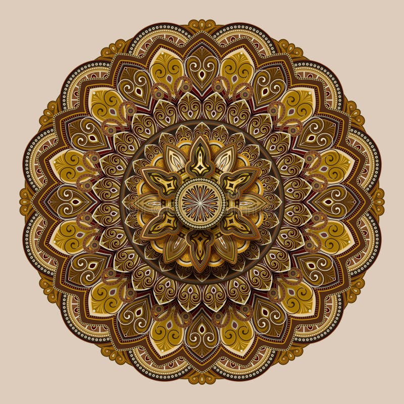 Flower Motif Pattern Design Stock Vector - Illustration of flower ...