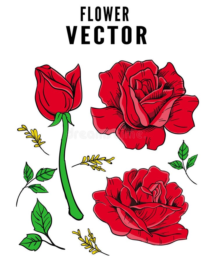 Rose Hd Stock Illustrations – 388 Rose Hd Stock Illustrations, Vectors ...
