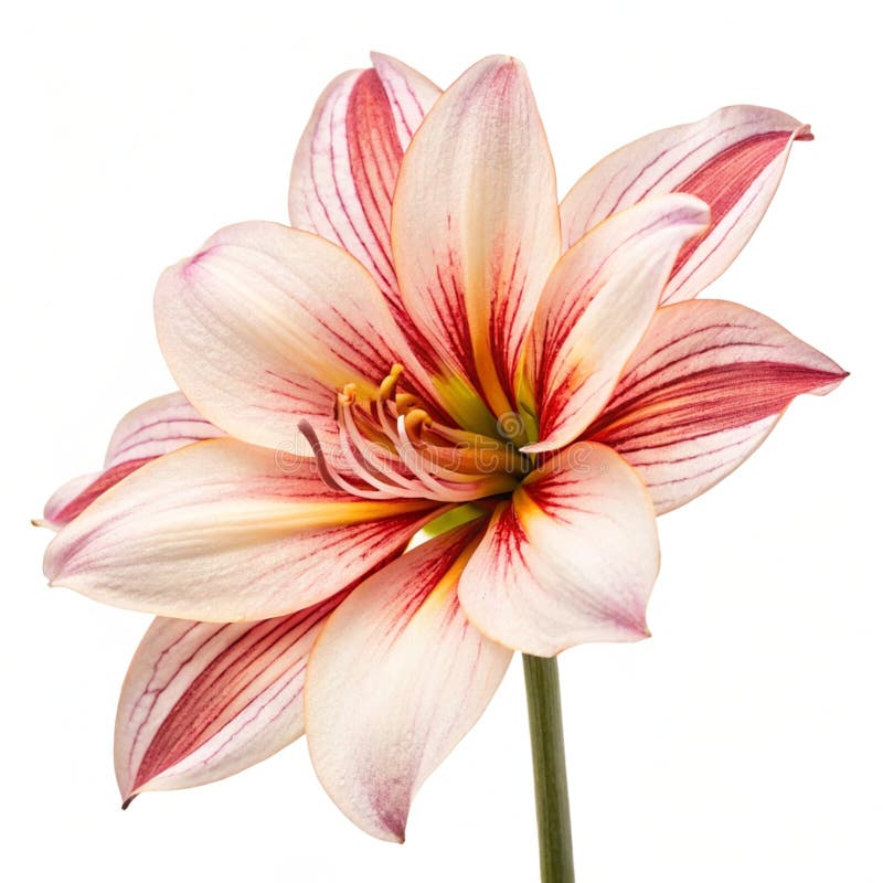 Flower Object Isolated on White Background Stock Illustration ...