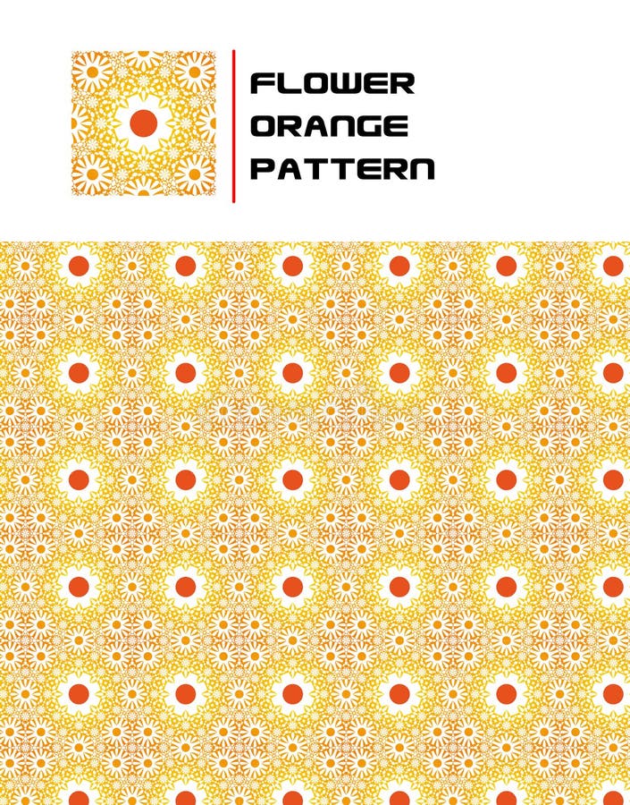 3,000+ Orange flower pattern Free Stock Photos - StockFreeImages