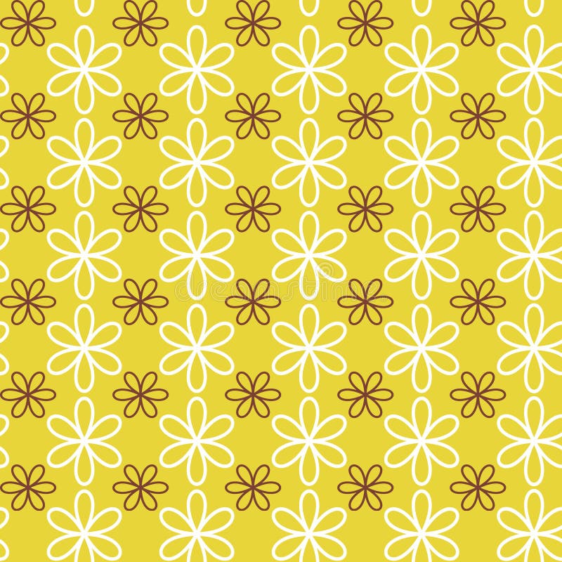 Flower Ornament. Vector Pattern Stock Vector - Illustration of flower ...