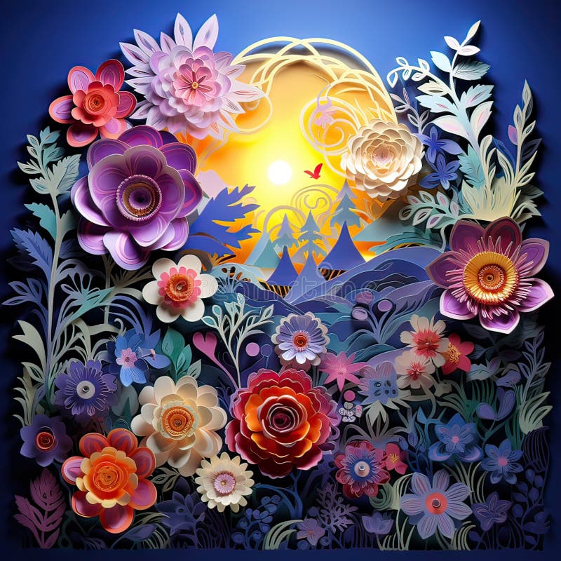 Multidimensional Paper Cutting Stock Illustrations – 15 ...