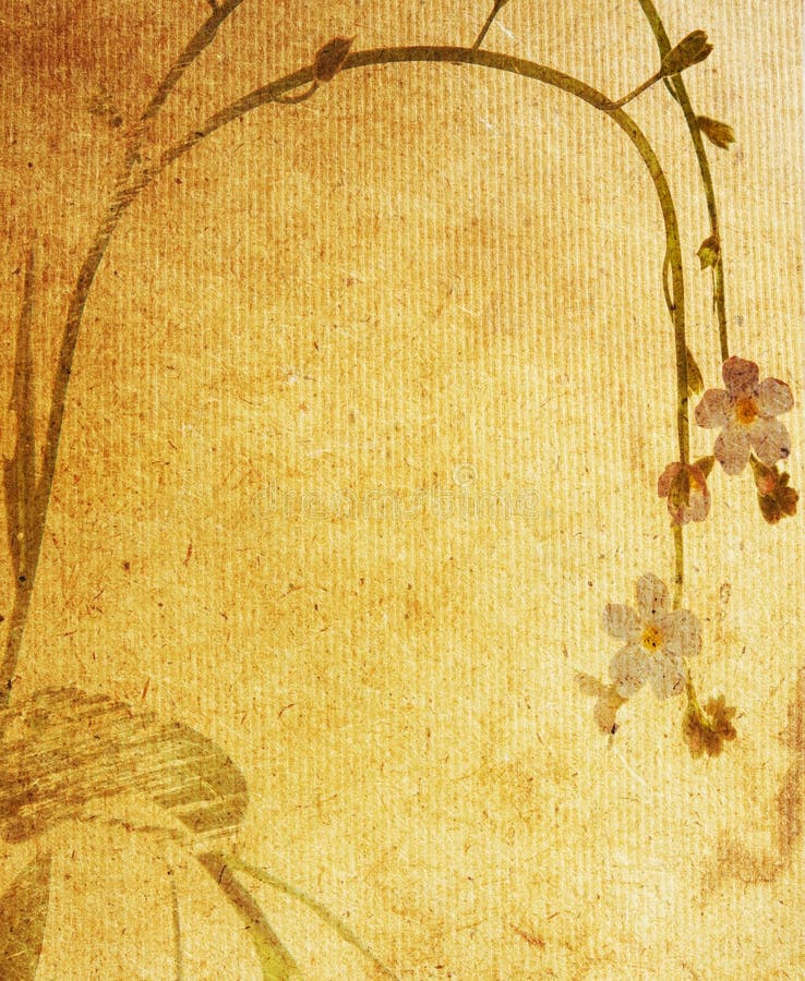 Flower paper textures. stock illustration. Illustration of nature ...