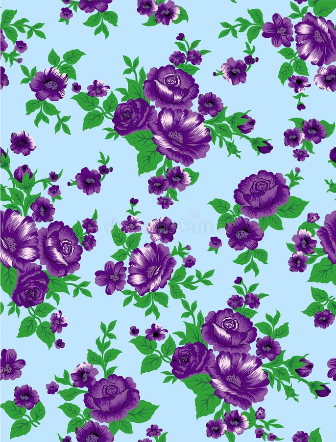 Flower pattern 32 stock illustration. Illustration of style - 27719490