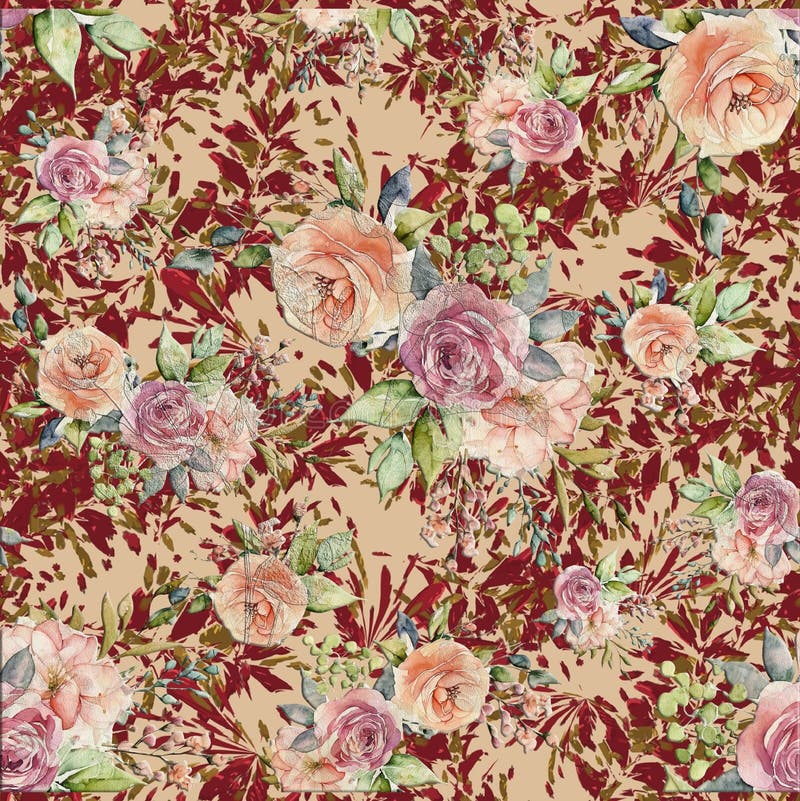 Flower Pattern, Allover Design, Textile Design, Shirting Pattern ...