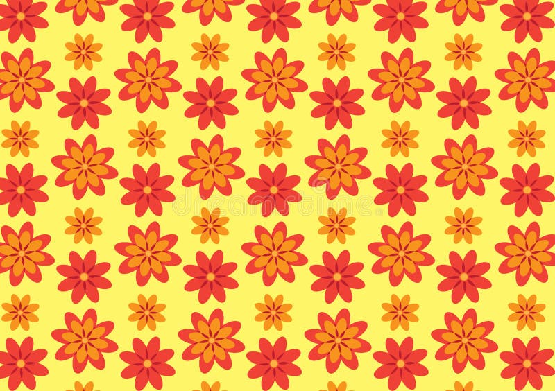 Flower Pattern Background Wallpaper for Design Layout Stock ...