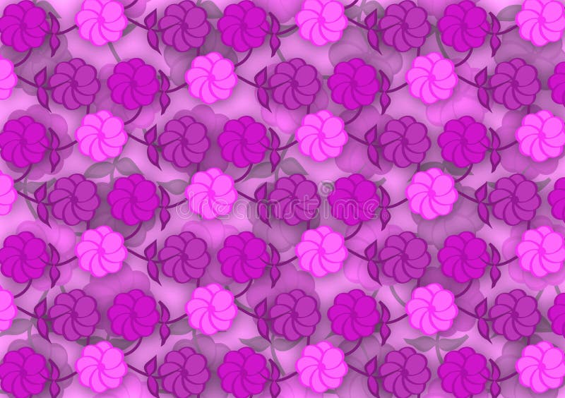 Flower Pattern Background Wallpaper for Design Layout Stock ...