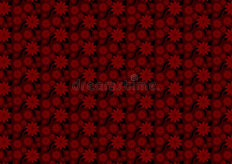 Flower Pattern Background Wallpaper for Design Layout Stock ...