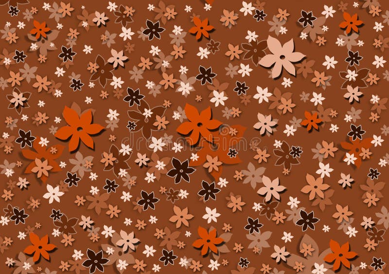 Flower Pattern Background Wallpaper for Design Layout Stock ...