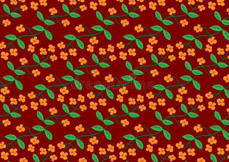 Flower Pattern Background Wallpaper for Design Layout Stock ...