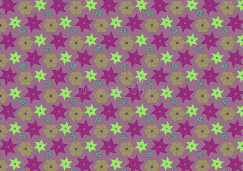 Flower Pattern Background Wallpaper for Design Layout Stock ...
