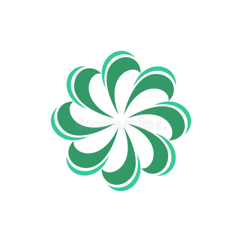 Flower Pattern Logo Template Illustration Design. Vector EPS 10 Stock ...