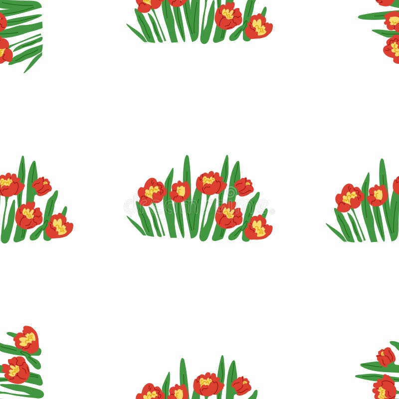 Flower Pattern. the Repetitive Pattern Created Sense Rhythm and Harmony ...