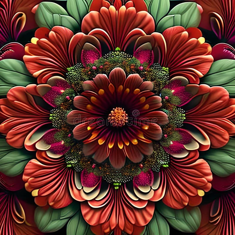 Flower patterns stock illustration. Illustration of yellow - 272264686