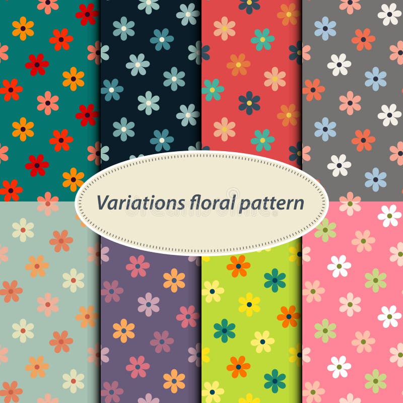 Flower patterns stock vector. Illustration of style, seamless - 54732820