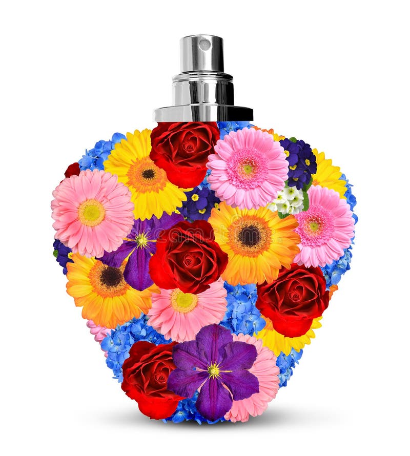 Flower perfume stock image. Image of objects, daisy, generic - 43706001