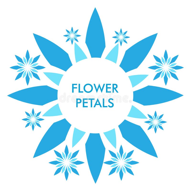 Flower Petals Background Design. Beautiful Flower Petals Illustration ...