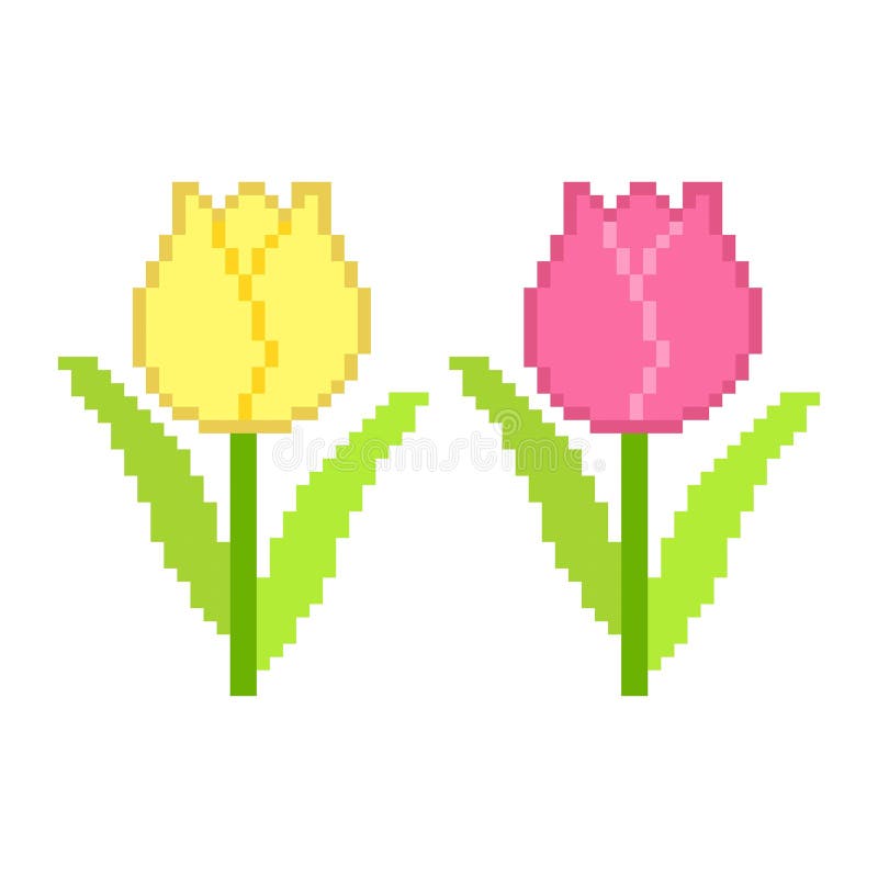 Tulip Pixel Stock Illustrations – 278 Tulip Pixel Stock Illustrations ...