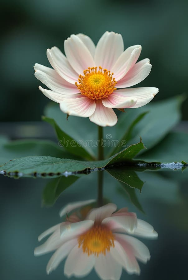 A Flower Placed between Two Facing Mirrors â€“ Creating an Infinite ...