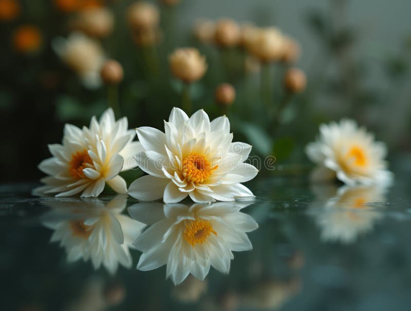 A Flower Placed between Two Facing Mirrors â€“ Creating an Infinite ...