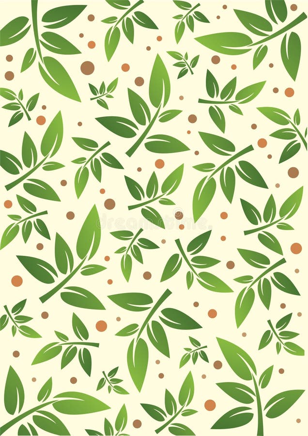 Flower and Plant Pattern stock vector. Illustration of celebration ...