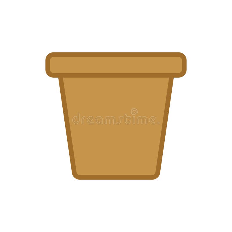 Flower Pot Vector Icon Flower Vase Vector A Simple Icon Of A Stand For Vases Or Flowers