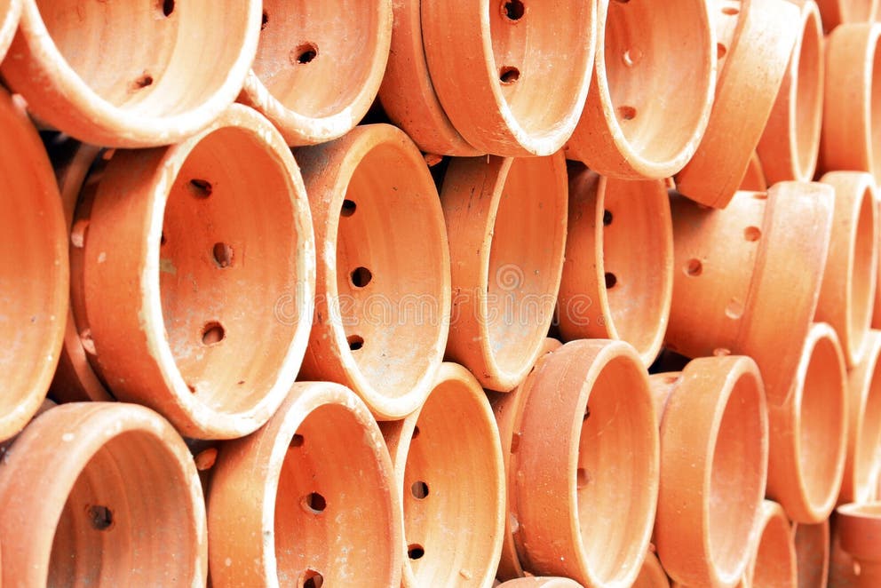 Flower pots stock photo. Image of flower, isolated, grow - 15326034