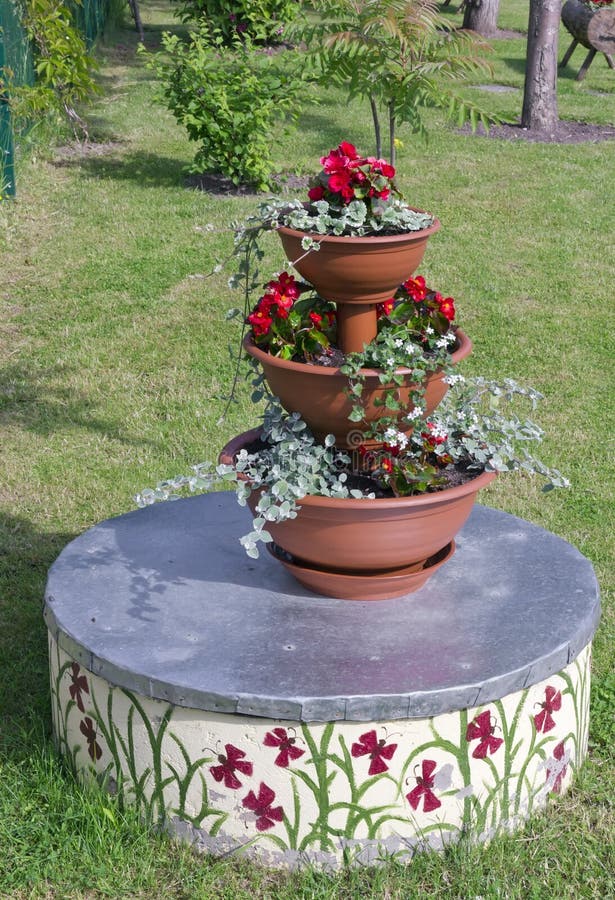 Flower pyramid stock photo. Image of petal, grass, flower - 25639266