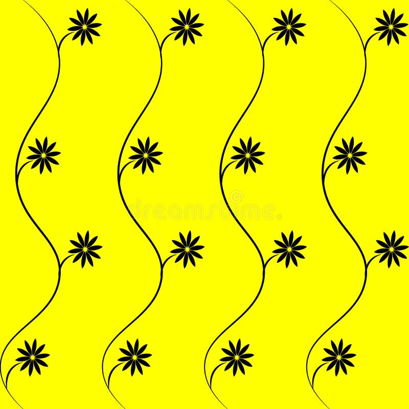 Flower Repeating Pattern. Geometric Simple Print. Vector Repeating ...