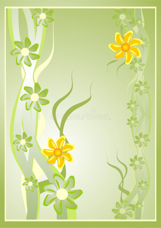 Flower on Rope with Dots Seamless Pattern Stock Vector - Illustration ...