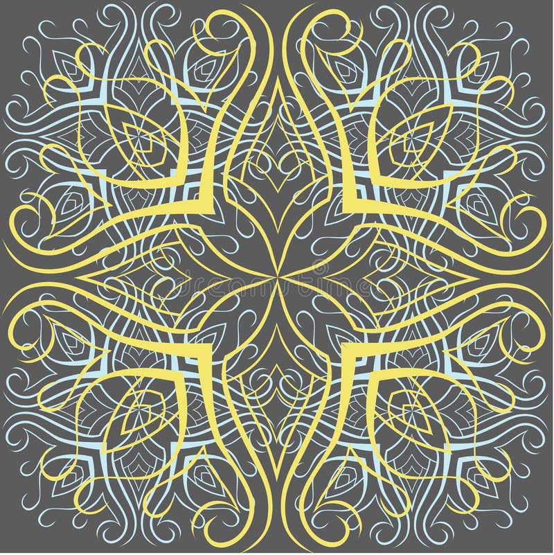 Flower Seamless Background. Abstract Floral Background. Stock Vector ...