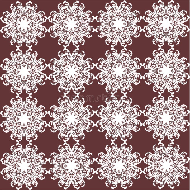 Flower Seamless Background. Abstract Floral Background. Stock ...