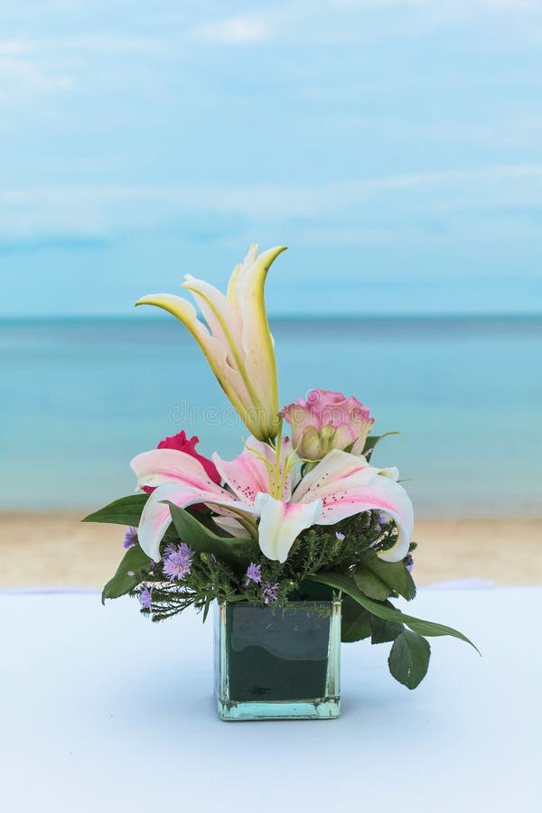 Flower setting stock image. Image of beauty, arrangement - 63939303