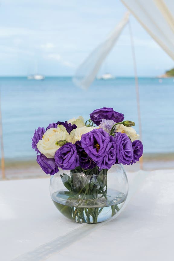 Flower setting stock photo. Image of event, floral, celebration - 64814496