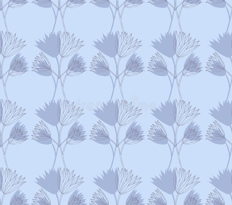 Flower and shadow stock vector. Illustration of flower - 23870716