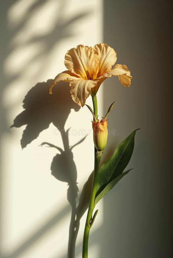 A Flower of Shadows â€“ a Bloom that Casts Intricate Shadows, Each One ...