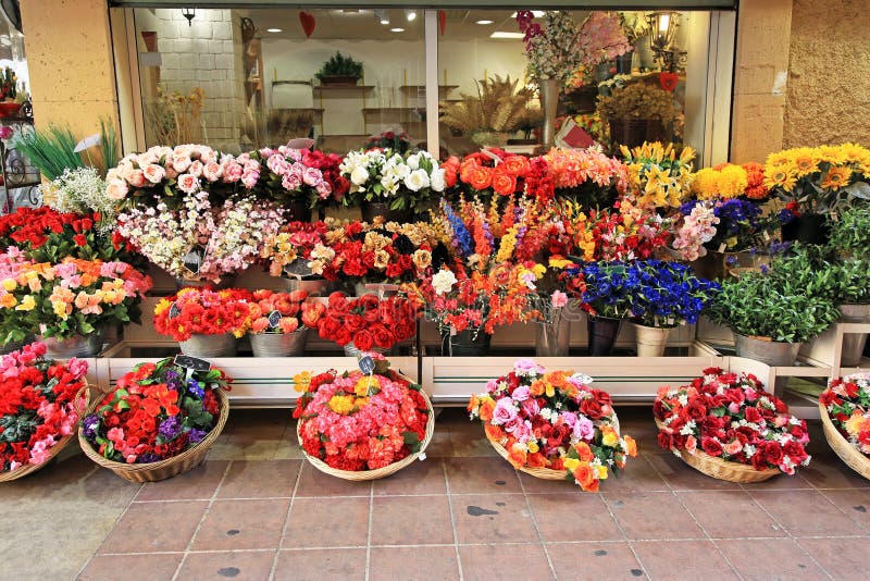 Flower Shop Royalty Free Stock Images - Image: 25574379